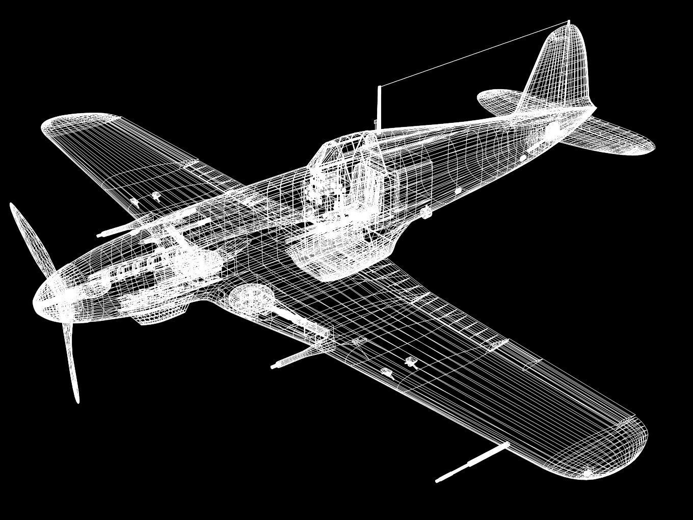 Fiat G56 3D model | CGTrader