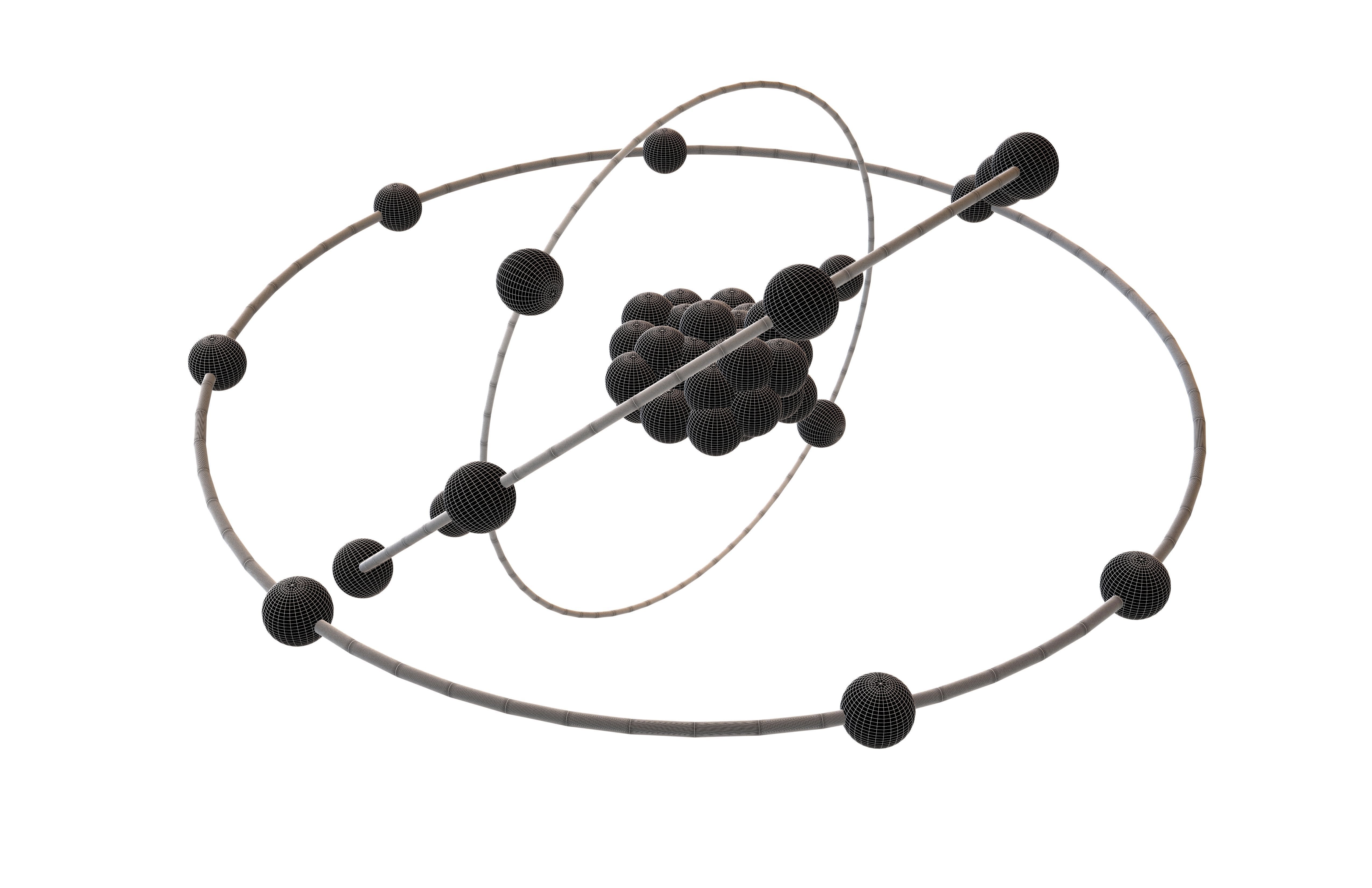 3D model Chlorine Chemical Element v2 003 VR / AR / low-poly | CGTrader