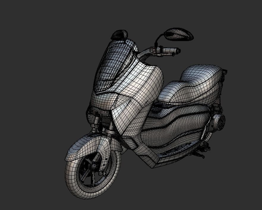 Nmax Motorcylce 3D model | CGTrader