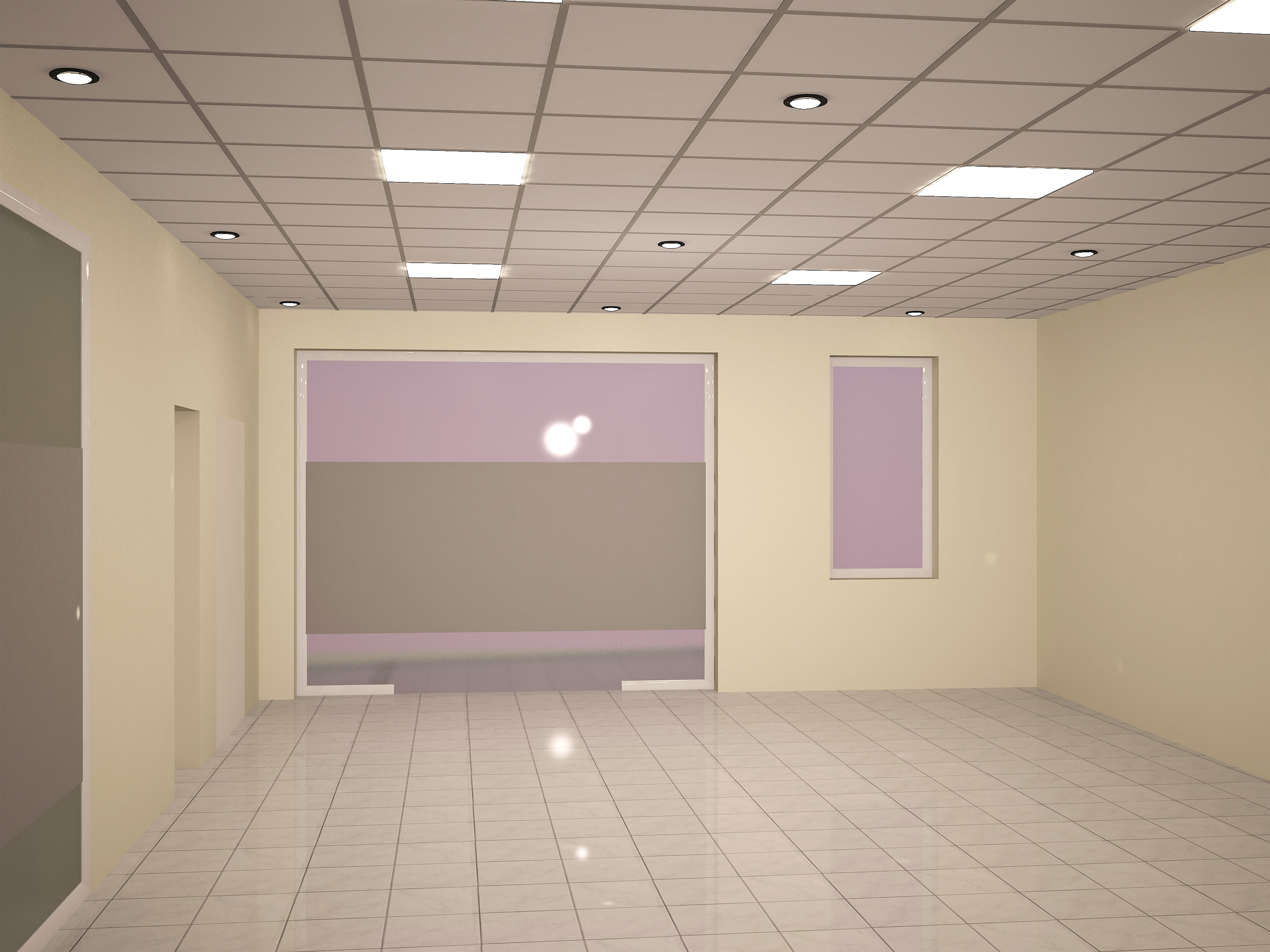 3D model Hall 3d Model Interior 151 VR / AR / low-poly | CGTrader