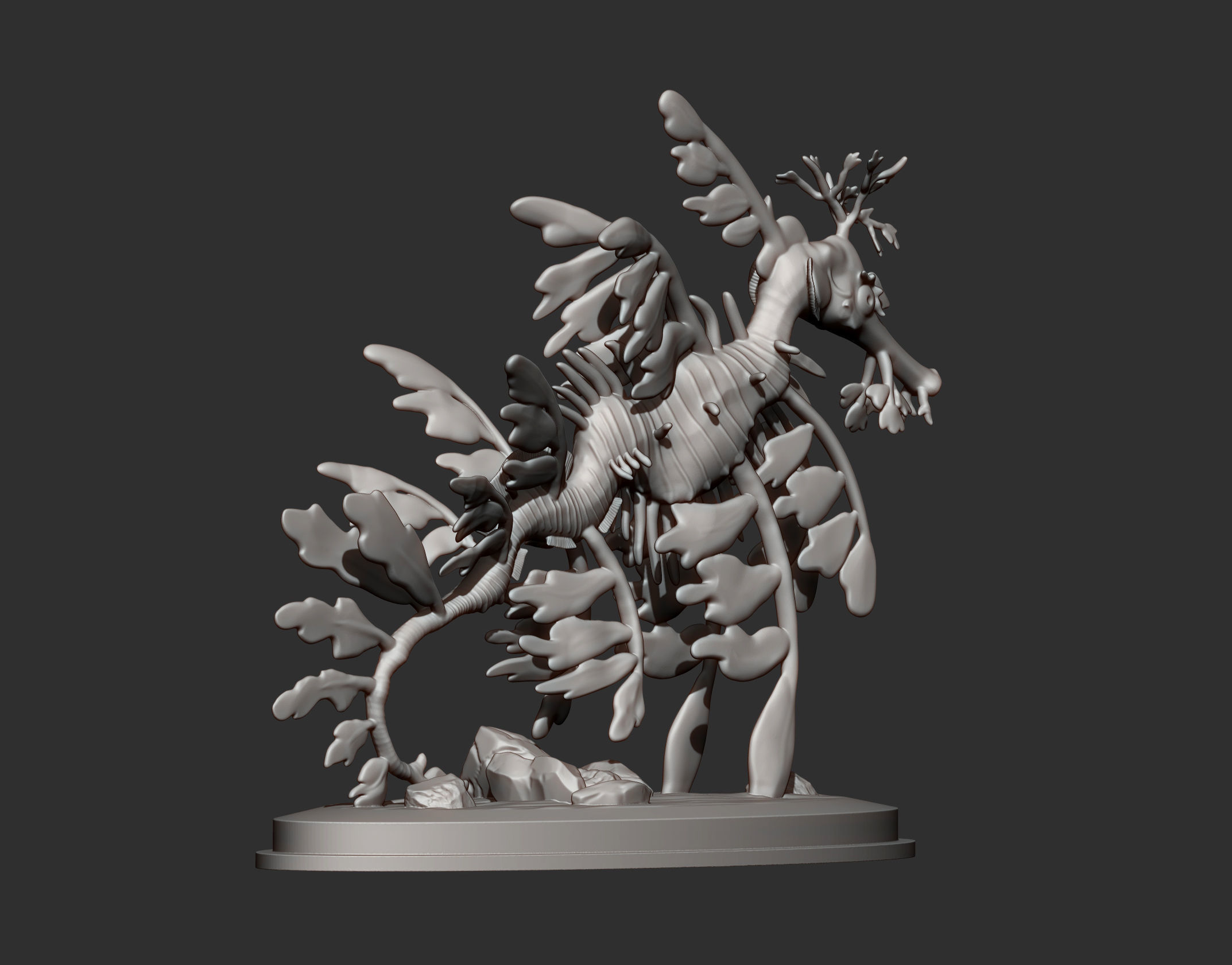 Sea Dragon 3D model 3D printable | CGTrader