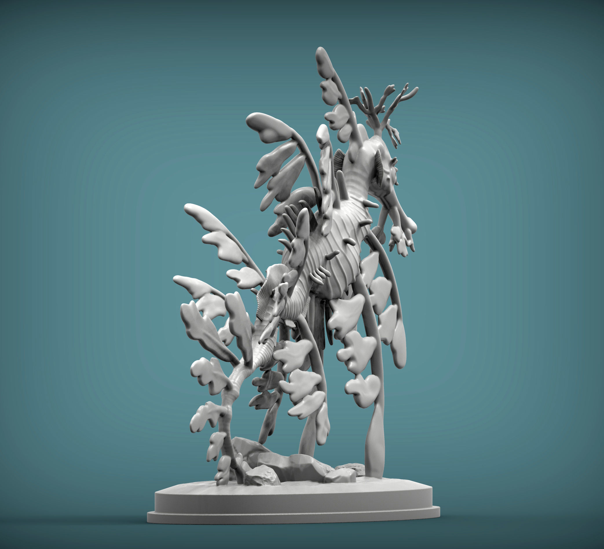 Sea Dragon 3D model 3D printable | CGTrader