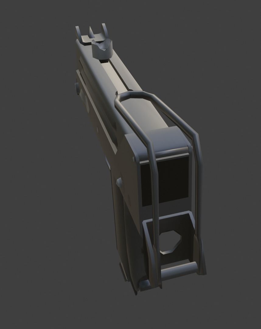 3D model weapon mac 11 VR / AR / low-poly | CGTrader