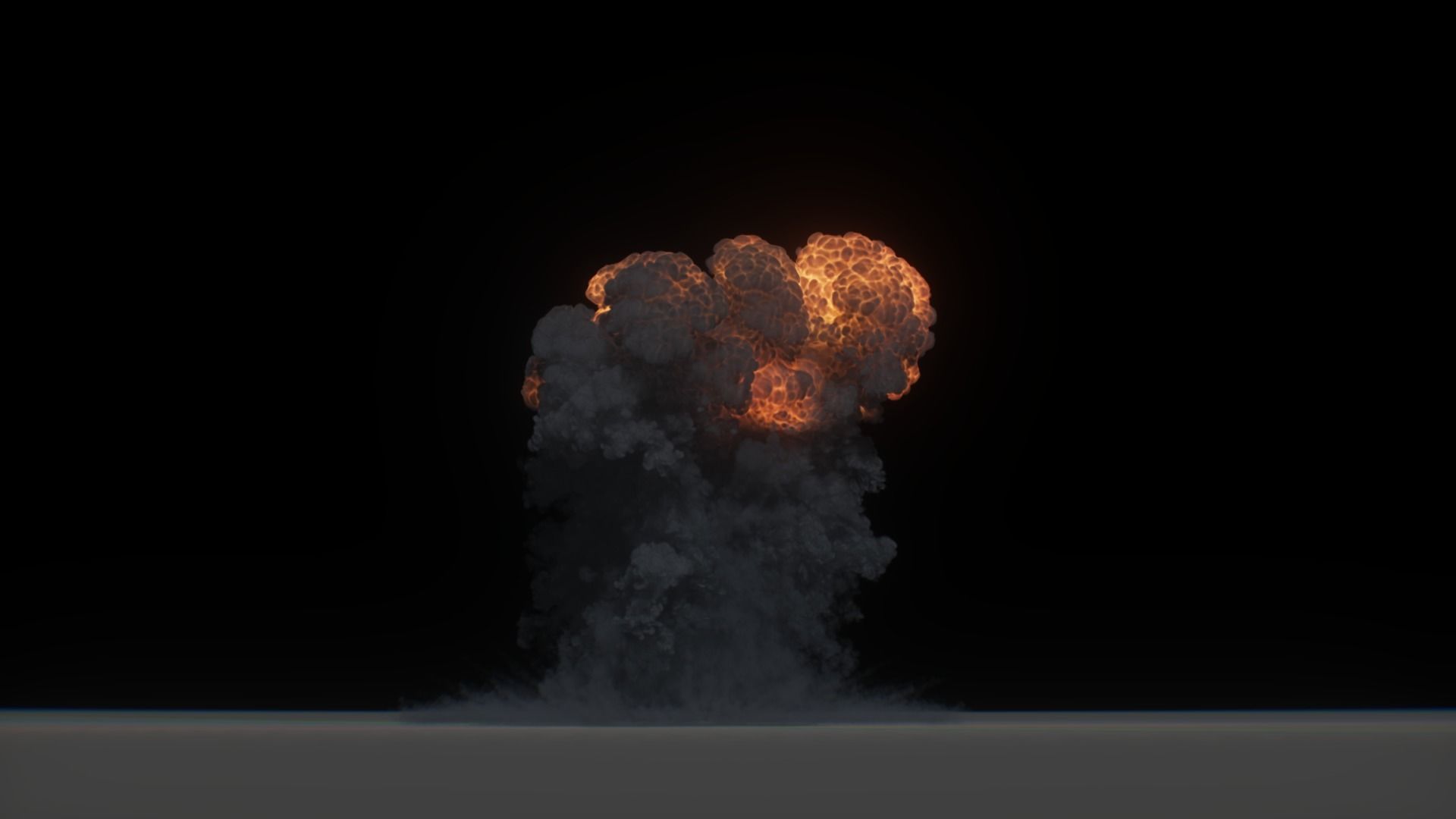 3D Model Nuclear Explosion based on Trinity Test in Oppenheimer 3D ...