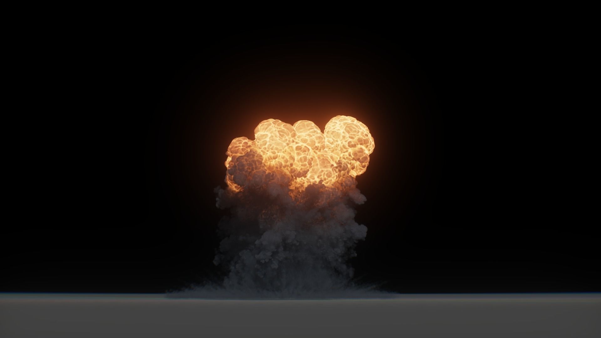 3D Model Nuclear Explosion based on Trinity Test in Oppenheimer 3D ...