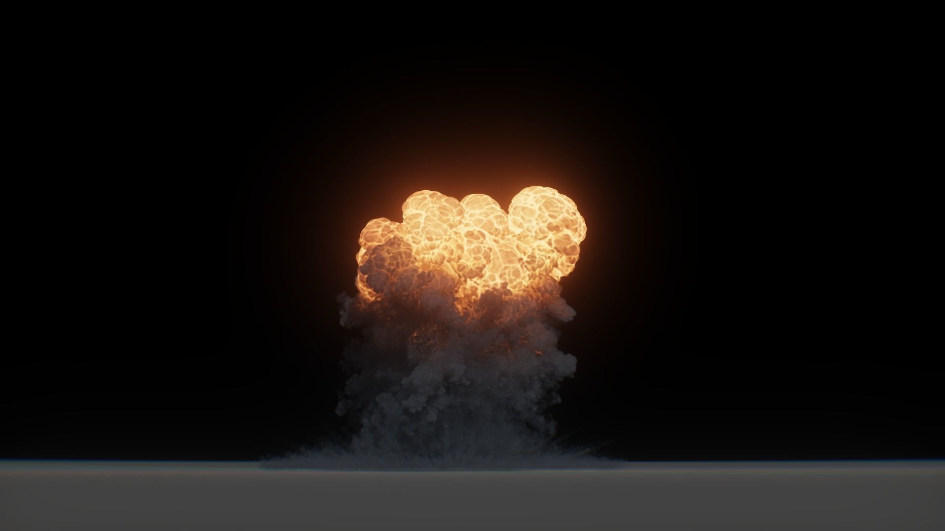 3D Model Nuclear Explosion based on Trinity Test in Oppenheimer 3D ...