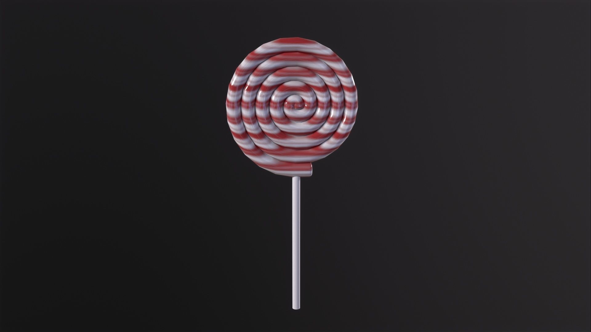 3D model Round lollipop 3D Model VR / AR / low-poly | CGTrader