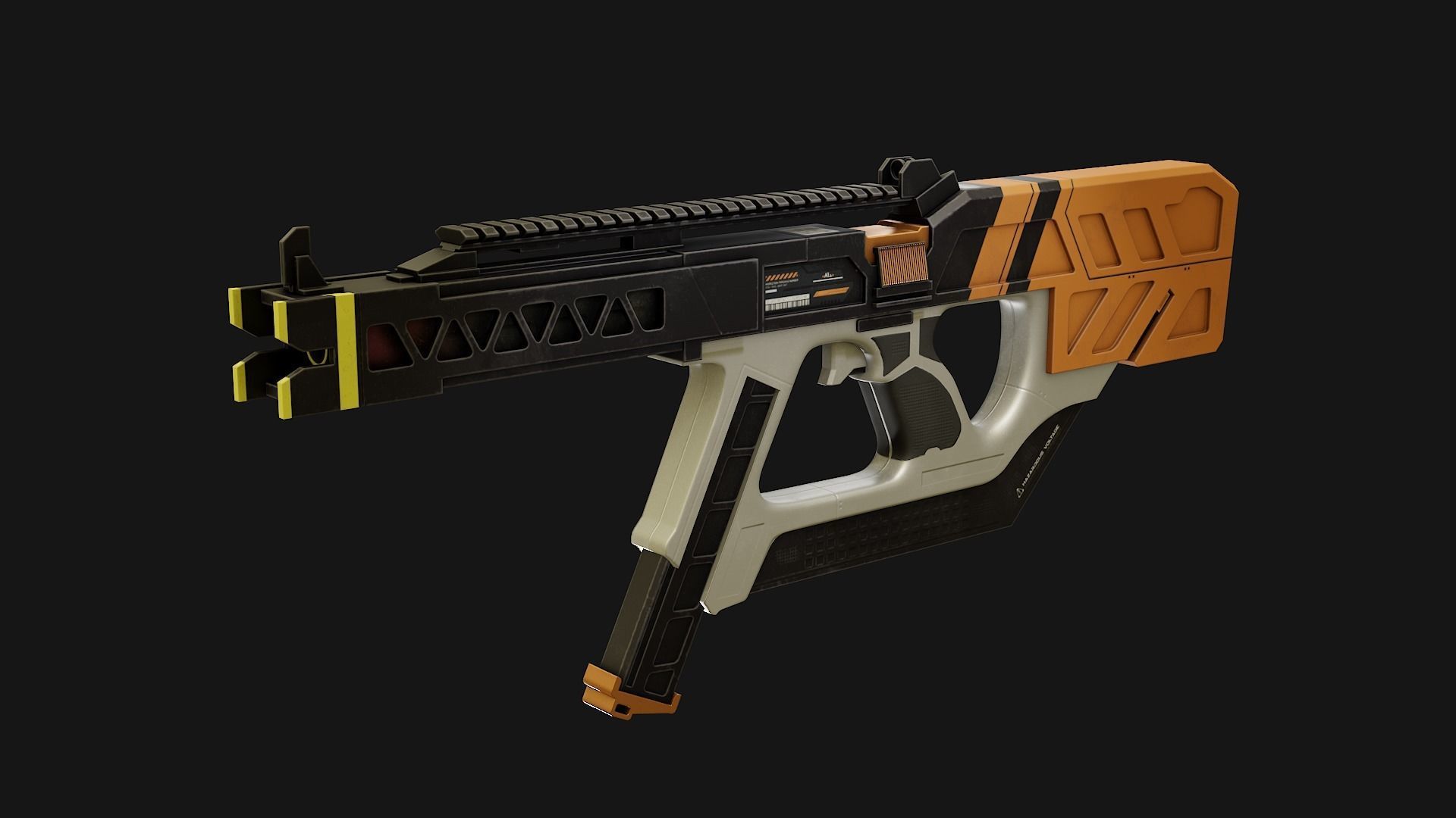 3D model R621 Railgun VR / AR / low-poly | CGTrader