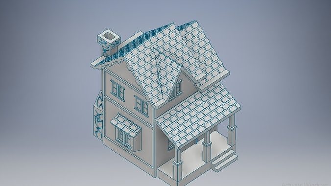 3D Printed House Modeling 3D model 3D printable | CGTrader