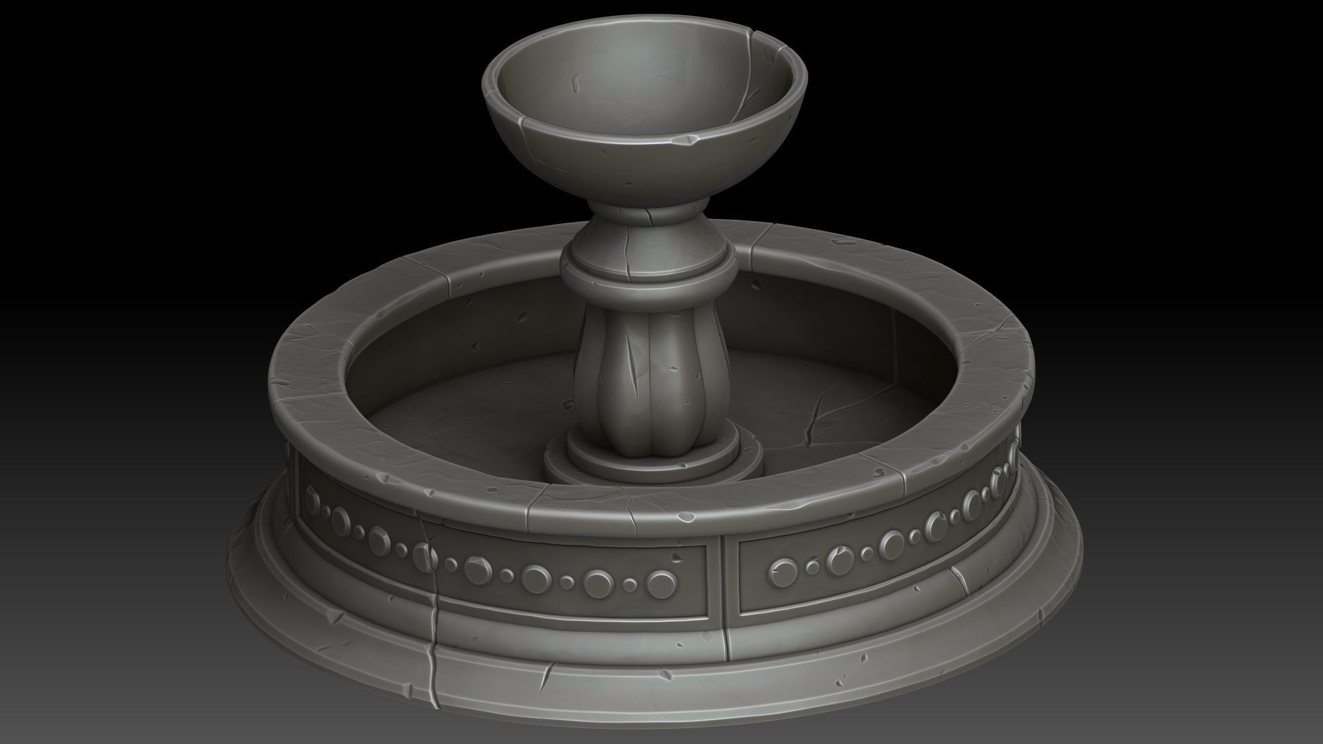 Stylized park 3D model | CGTrader