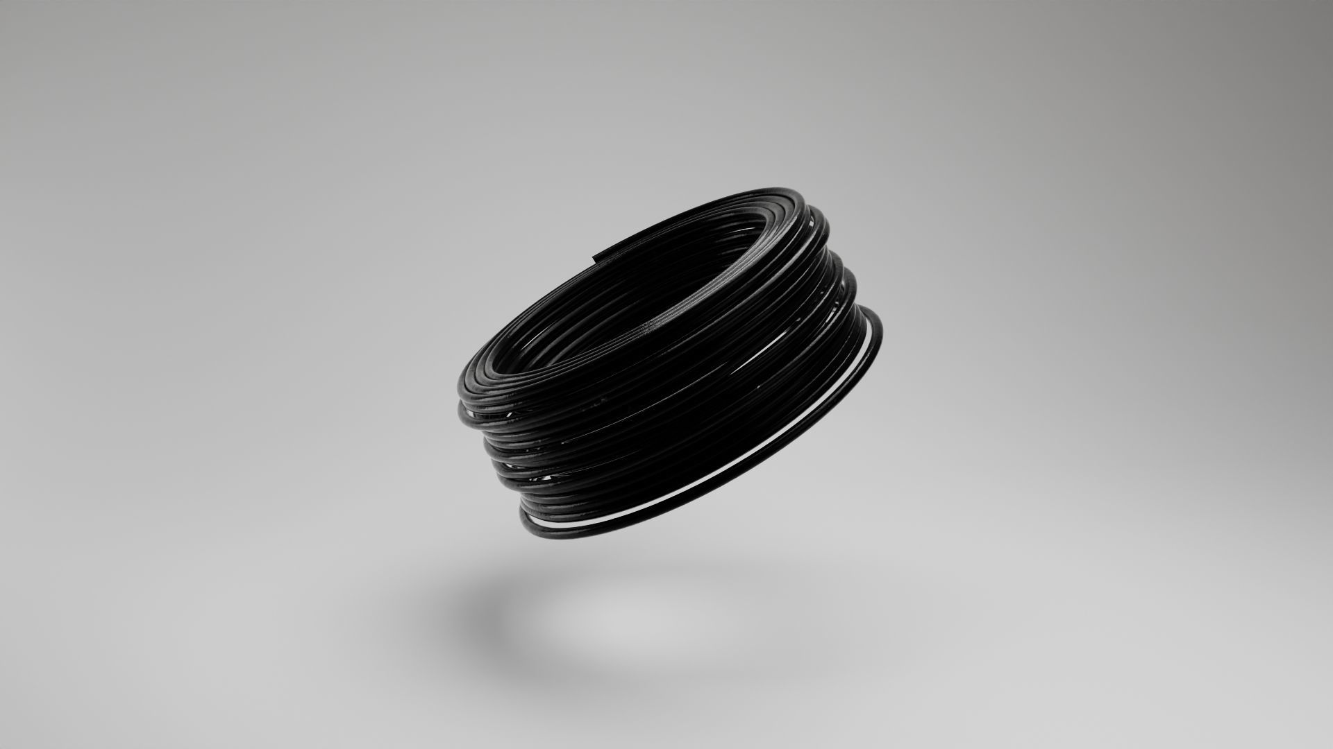 Cable Coil free VR / AR / low-poly 3D model | CGTrader