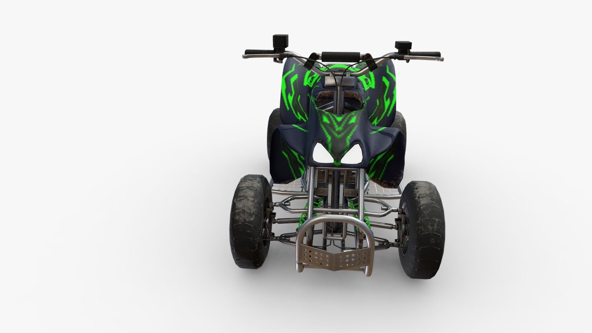 3D model Quad bike v2 VR / AR / low-poly | CGTrader