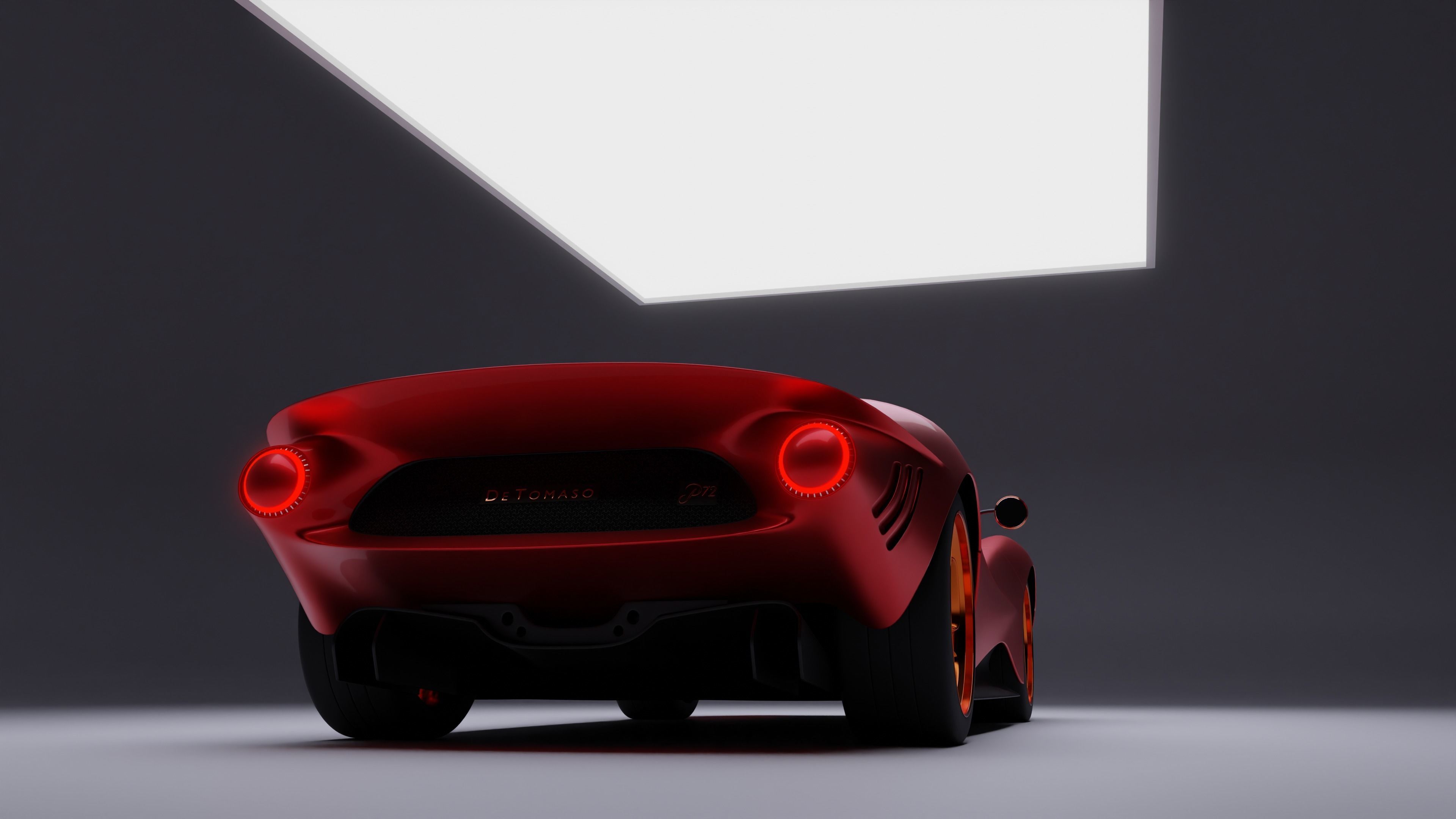 3D model DeTomaso P72 High Poly VR / AR / low-poly | CGTrader
