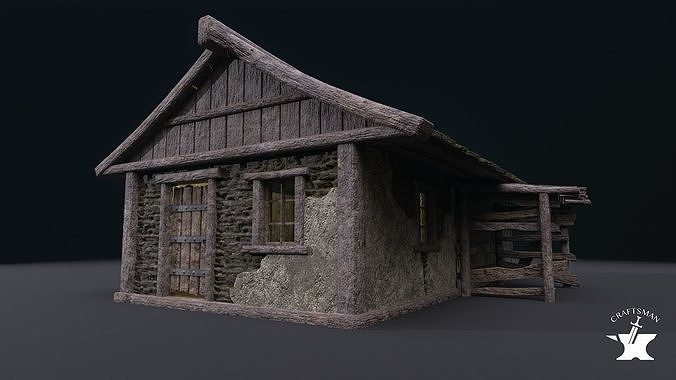 3D model Realistic Medieval House VR / AR / low-poly | CGTrader