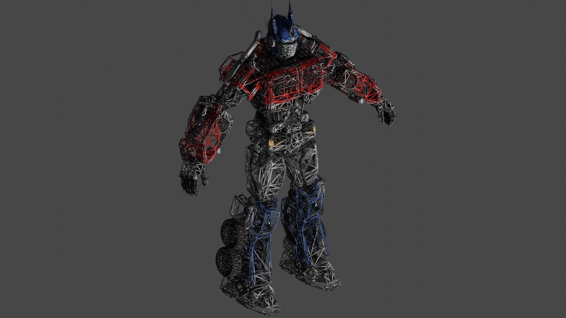 Fortnite Skin - Optimus Prime 3D model rigged | CGTrader