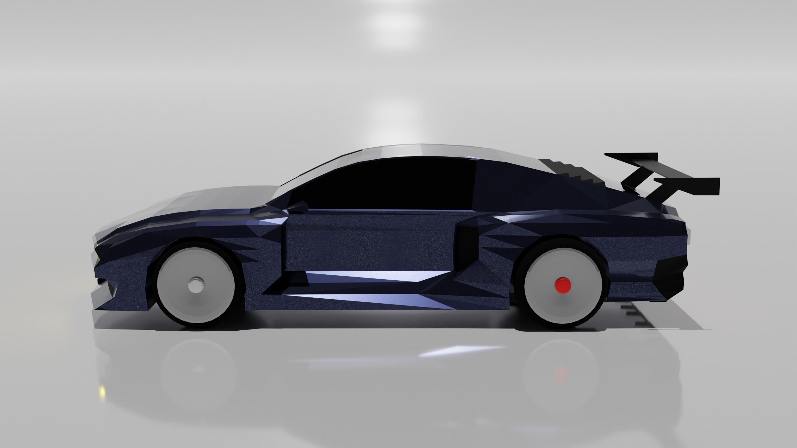 3D model Low poly race car VR / AR / low-poly | CGTrader