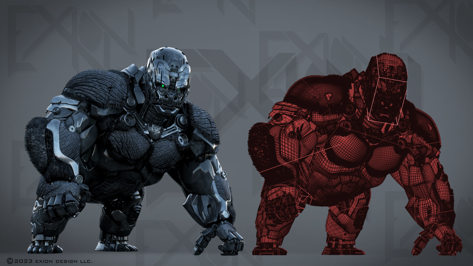 Transformers Optimus Primal ROTB Beast Form 3D model rigged | CGTrader