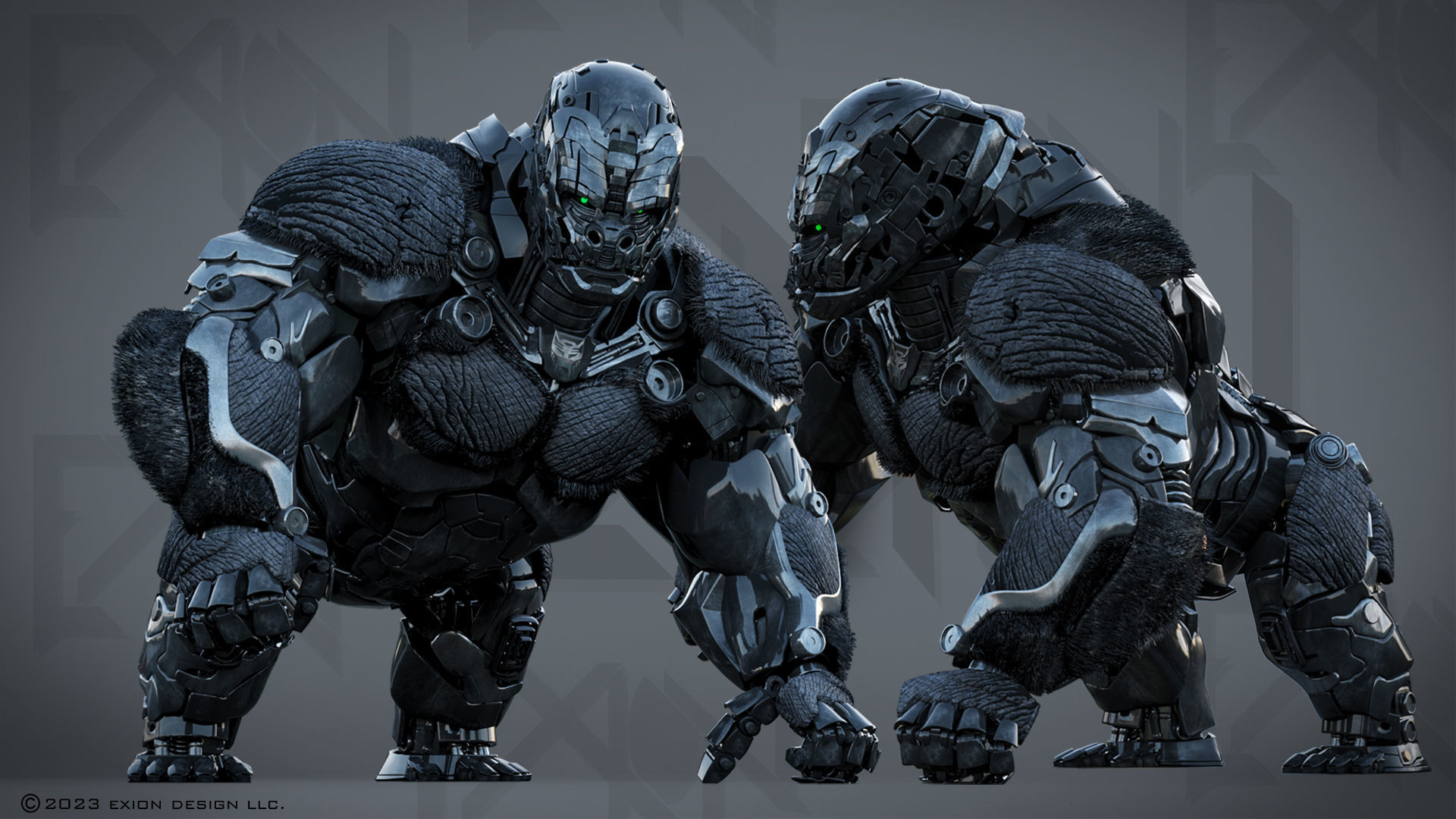 Transformers Optimus Primal ROTB Beast Form 3D model rigged | CGTrader