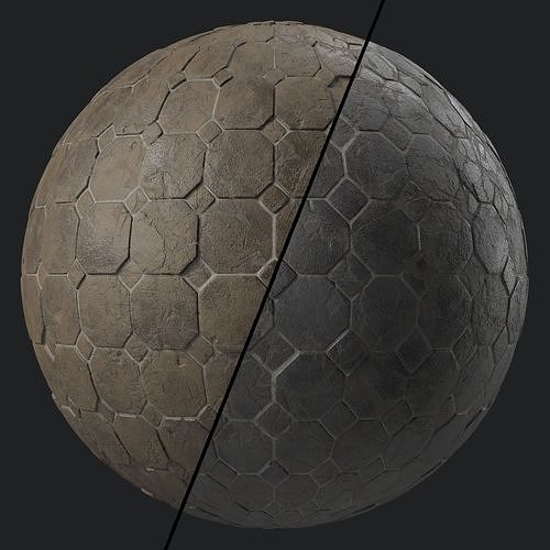 Texture Pavement Materials 50- Diamond Tile Stone Paving Sbsar Seamless ...
