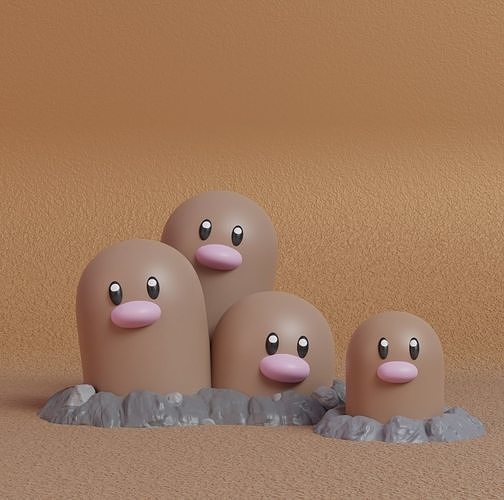 Shiny Diglett