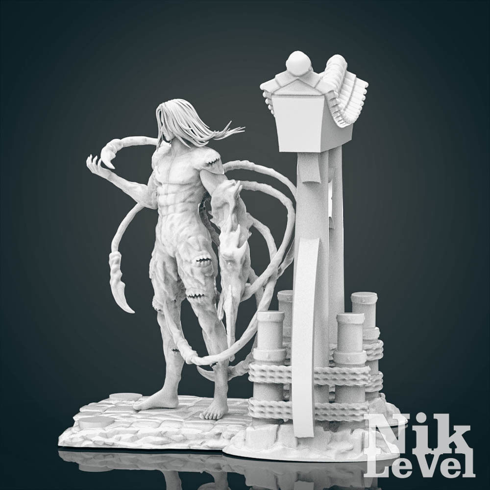 Muzan Kimetsu No Yaiba 3D Printable 3D model 3D printable | CGTrader