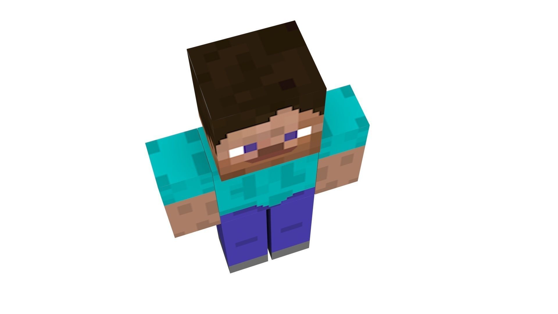 3D model Minecraft Steve VR / AR / low-poly | CGTrader