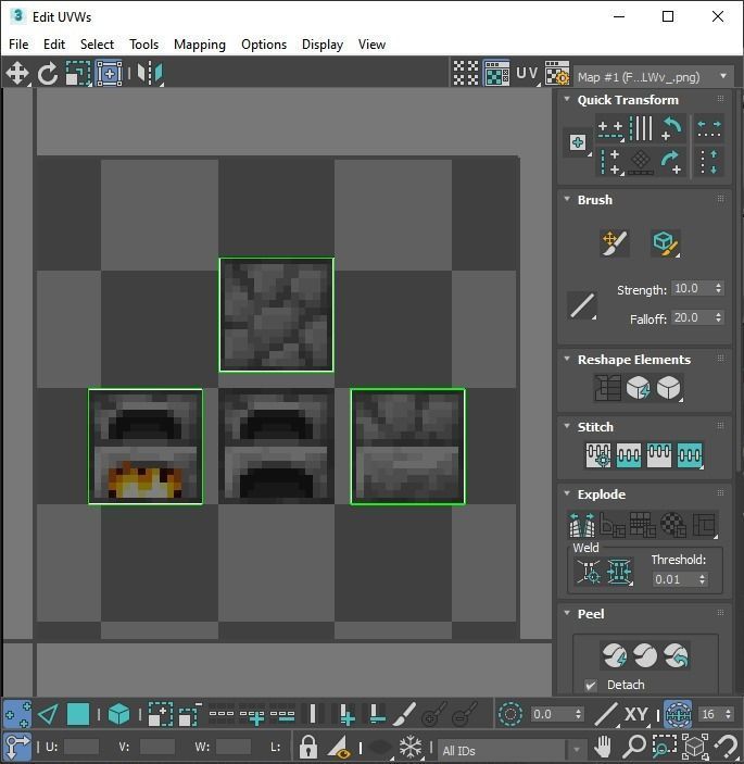 3D model Minecraft Furnaces VR / AR / low-poly | CGTrader