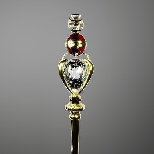 Scepter 3d model 3D model | CGTrader