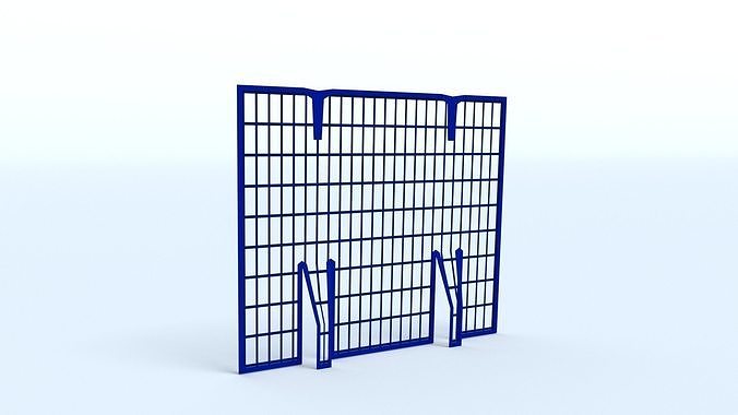 3D model Brick guard for scaffolding VR / AR / low-poly | CGTrader
