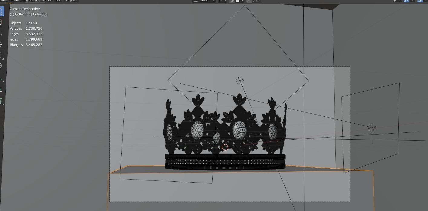 Crown 3d model 3D model | CGTrader
