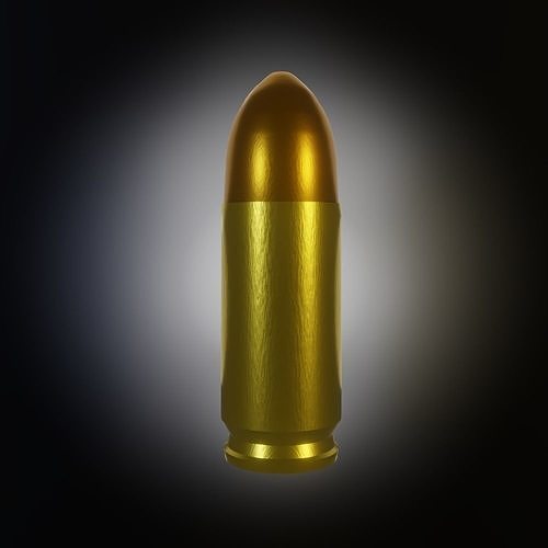 3D model 9mm Bullet 3D Model-Game Ready VR / AR / low-poly | CGTrader