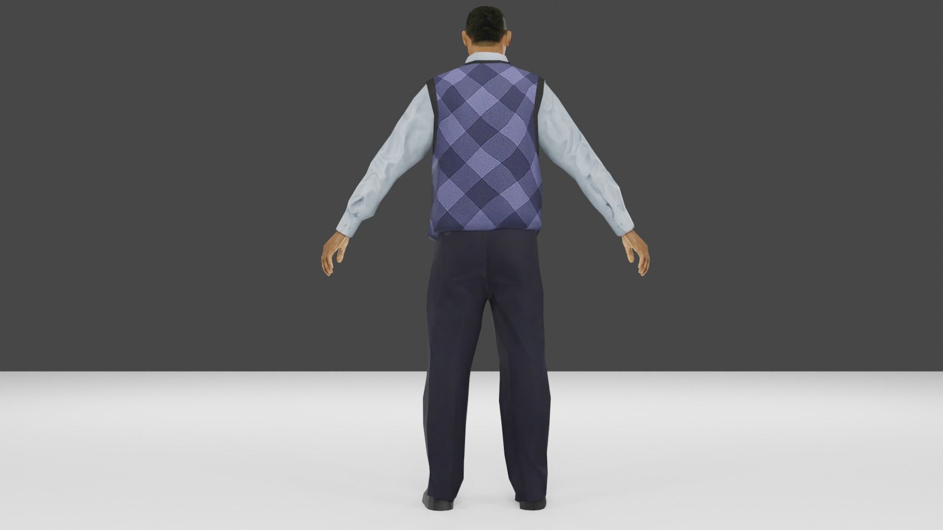 3D model Business man VR / AR / low-poly | CGTrader