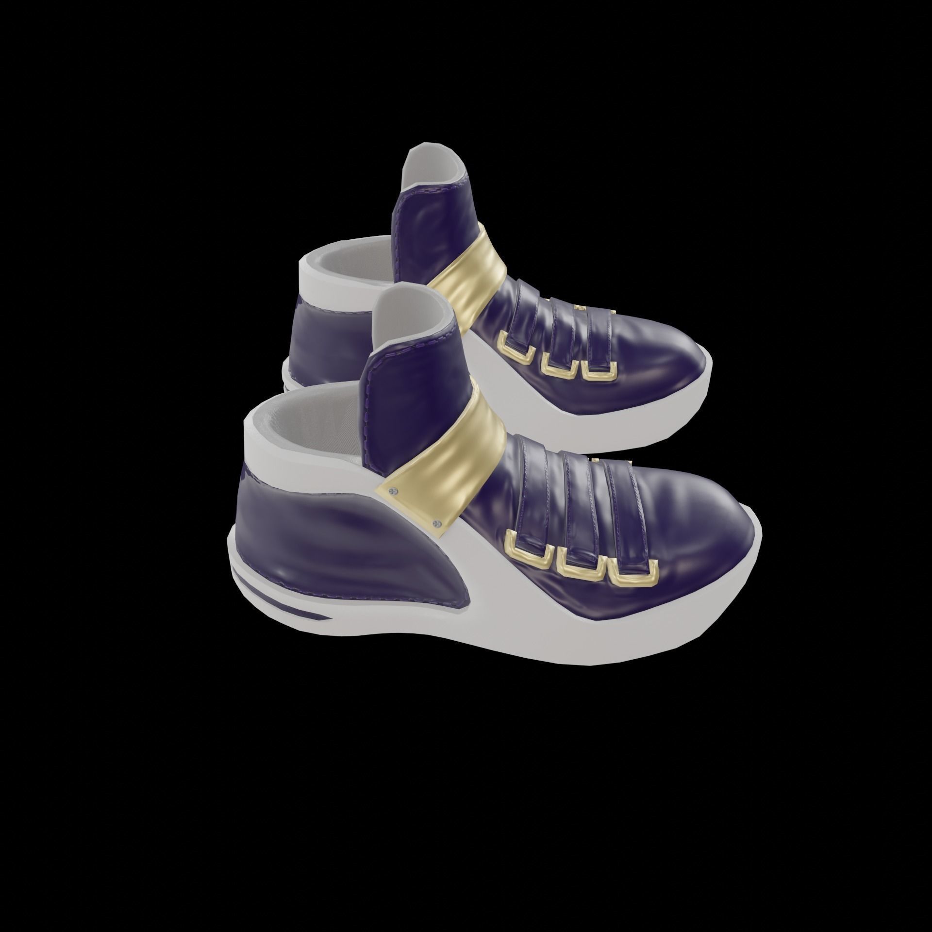 3D model KDA Akali Shoes - VRChat - 3D Asset VR / AR / low-poly | CGTrader