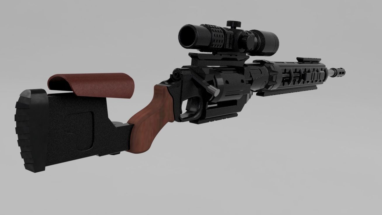Outlaw Sniper Rifle - Call of Duty Mobile 3D Printable Model 3D model ...