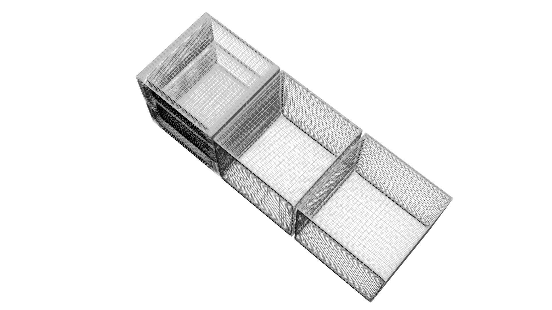 3D model Minecraft Bookshelves VR / AR / low-poly | CGTrader