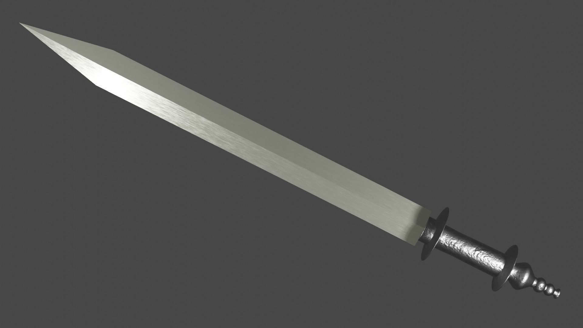 3D model Spatha sword with Khora handle VR / AR / low-poly | CGTrader