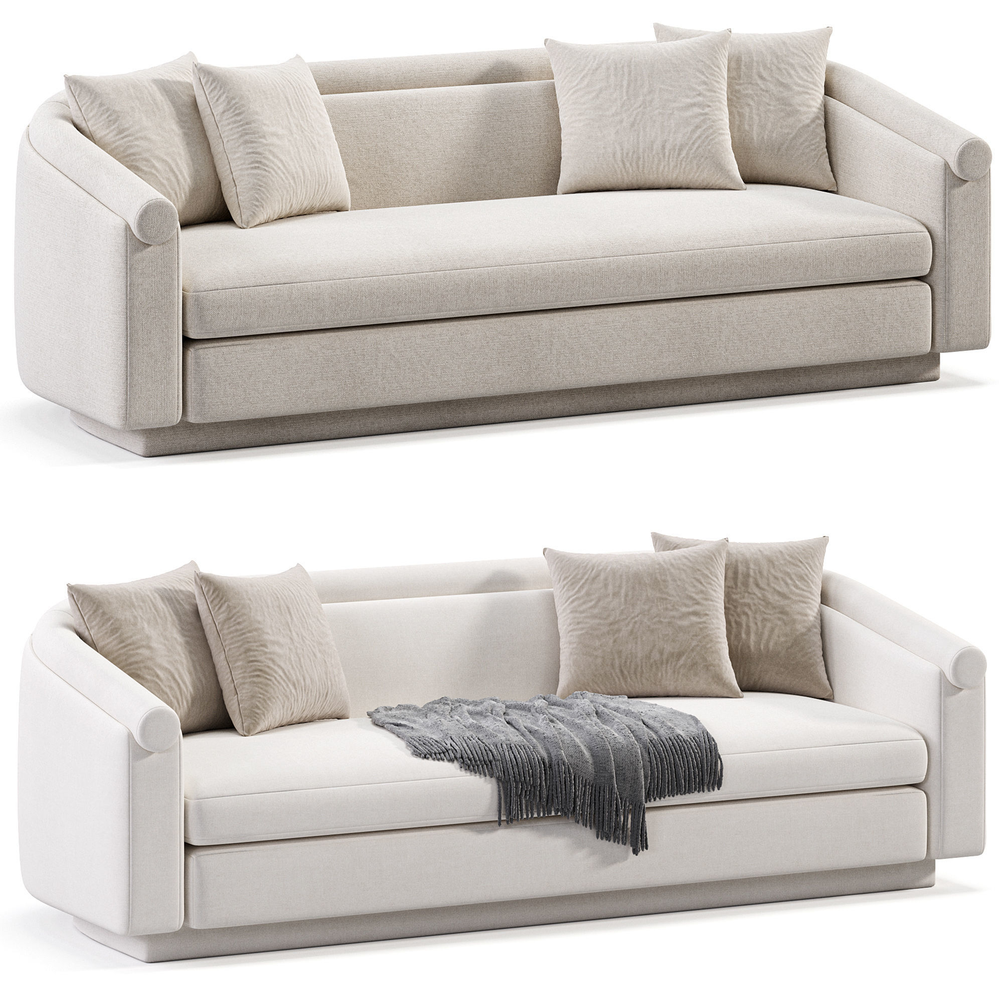 Valetta Sofa 3D model | CGTrader