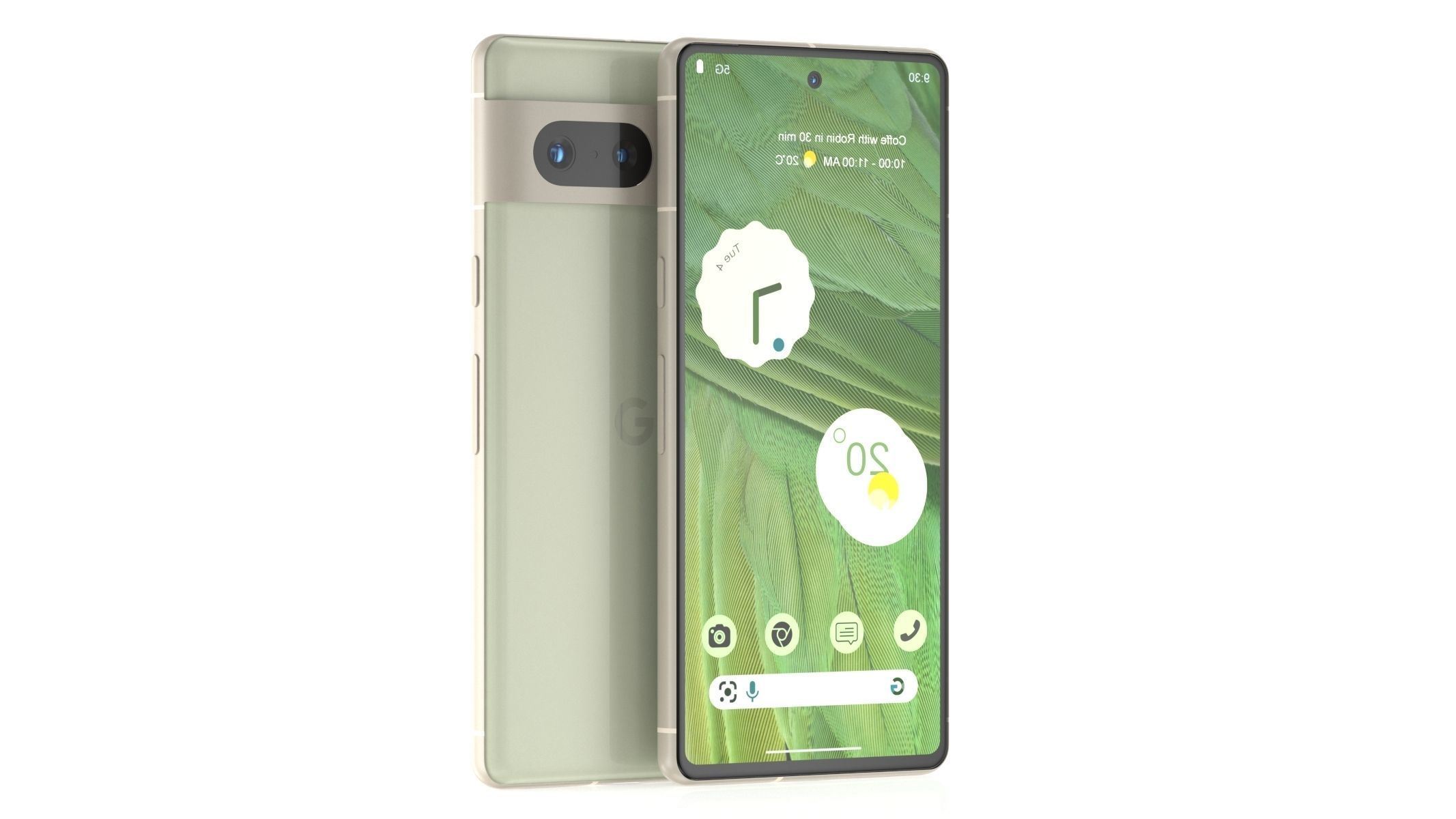 Google pixel 7 Lemonglass 3D model | CGTrader