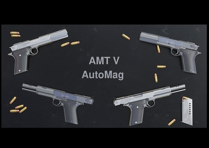 3D model AMT V AutoMag VR / AR / low-poly | CGTrader