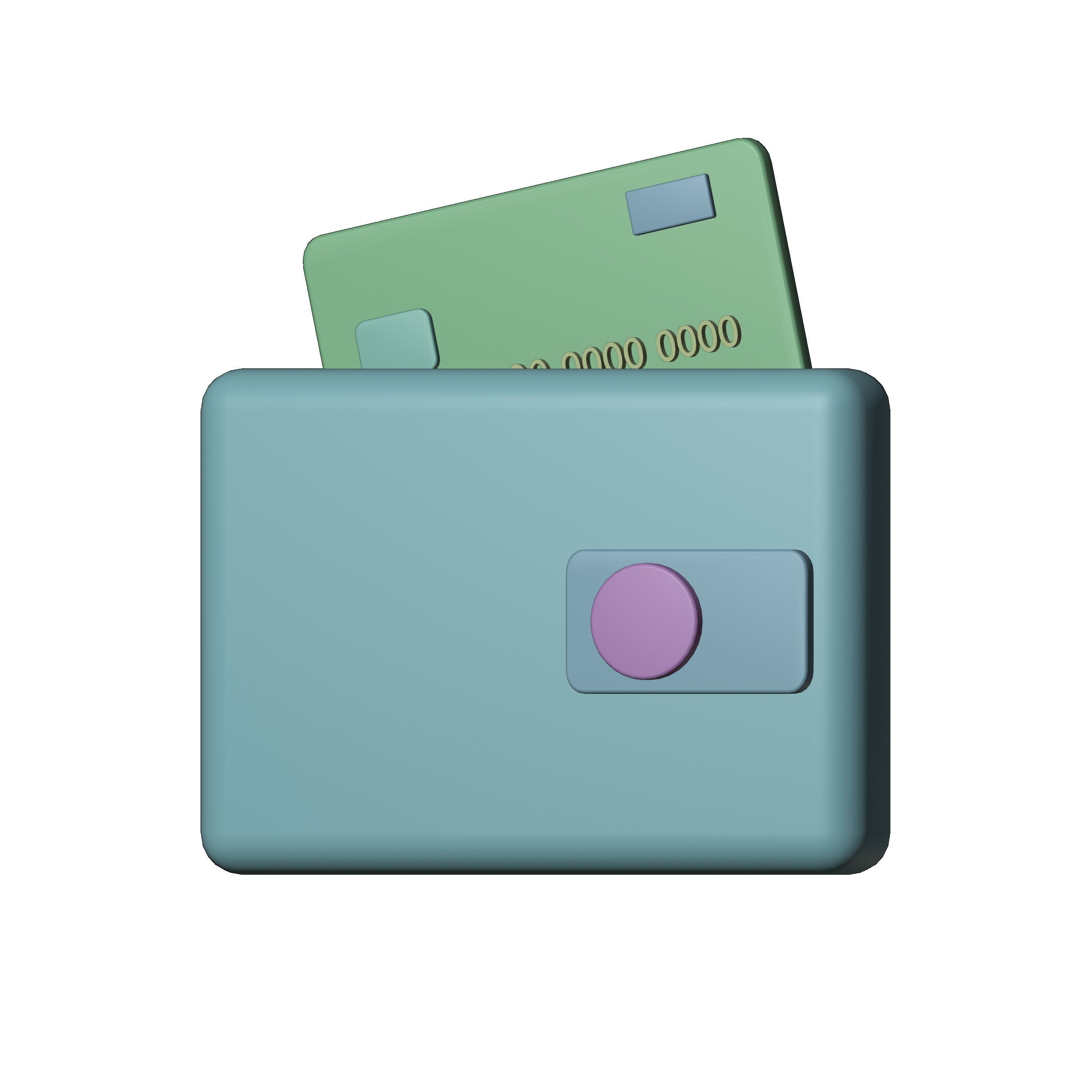 wallet modeling 3D model | CGTrader