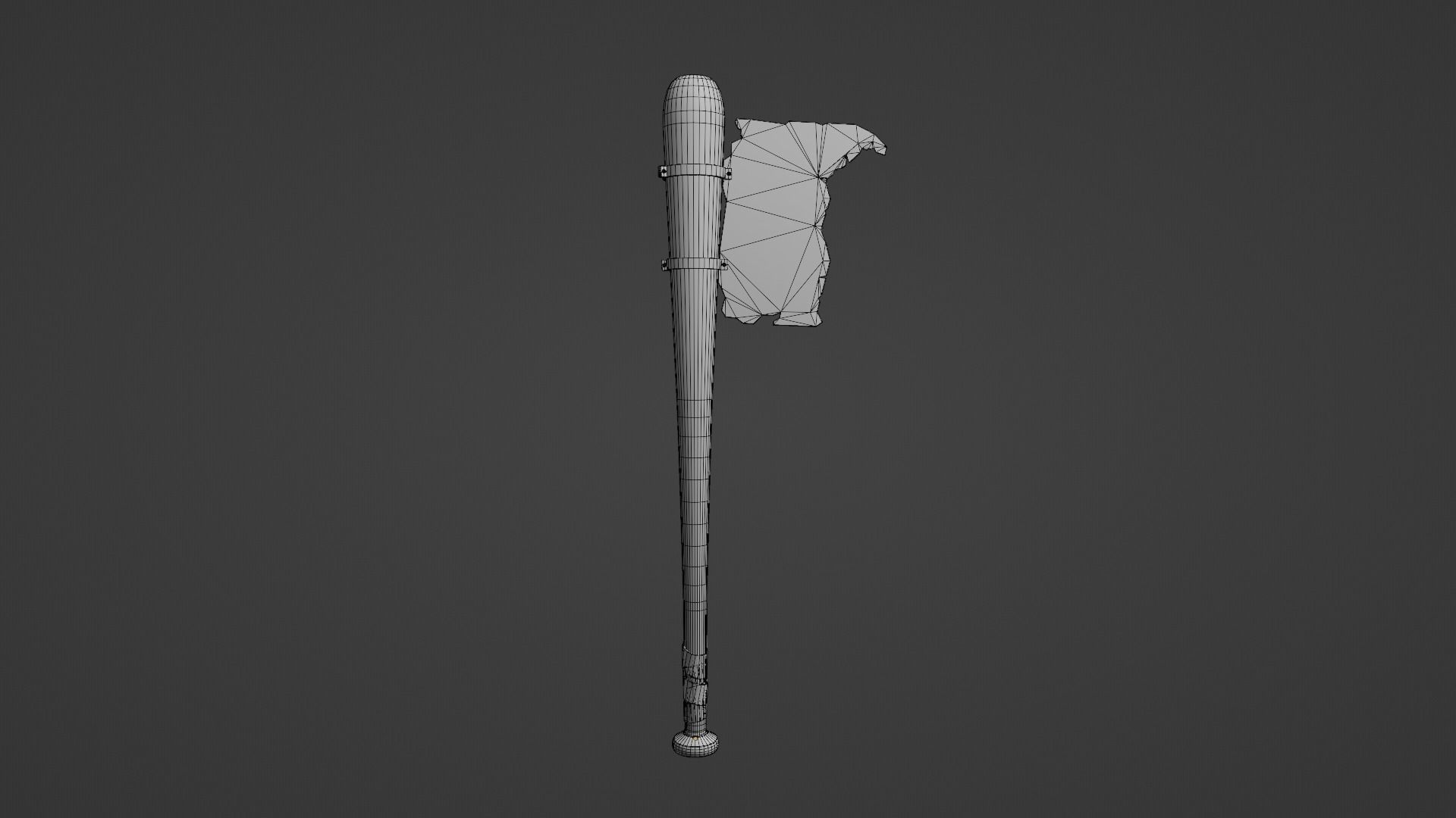 Post Apocalyptic Axe 3D model | CGTrader