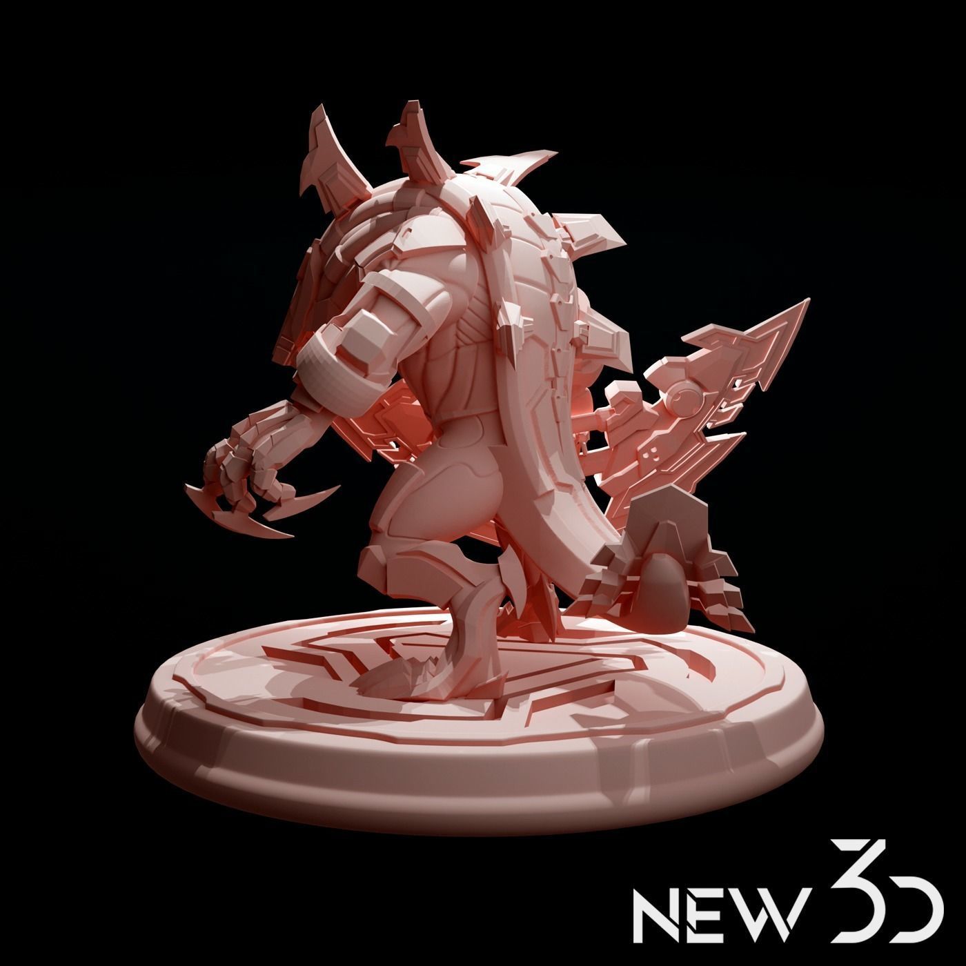 Project Renekton 3D model 3D printable | CGTrader