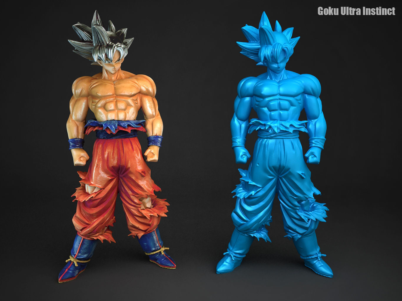 Goku Ultra Instinct Collectible 3D Printed Model 3D model 3D printable ...