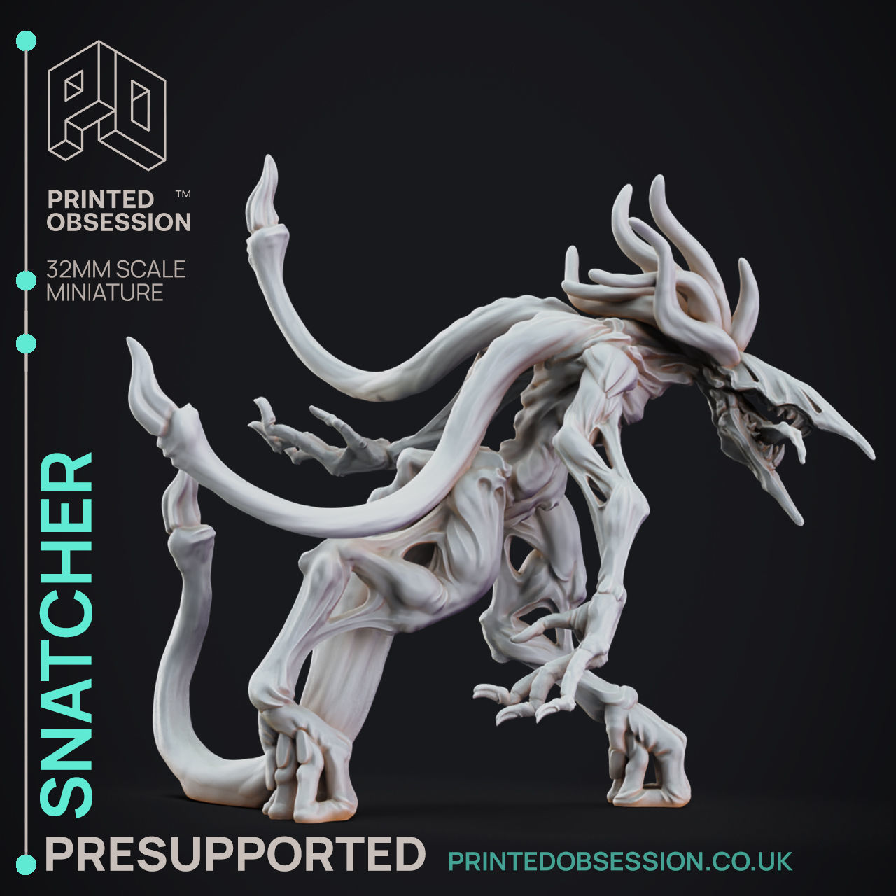Snatcher - 3D Printable TTRPG - PRESUPPORTED - 32mm Scale 3D model 3D ...