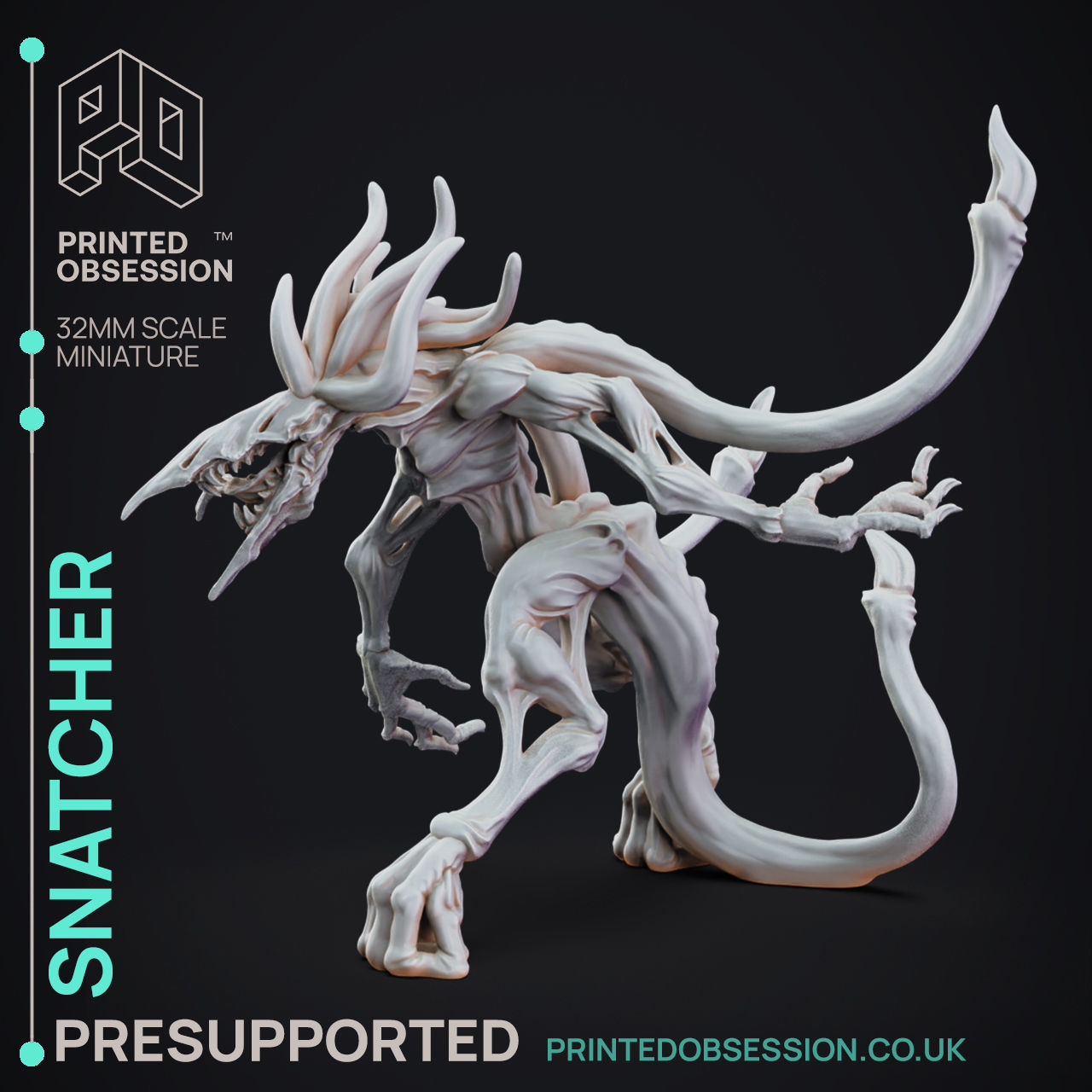 Snatcher - 3D Printable TTRPG - PRESUPPORTED - 32mm Scale 3D model 3D ...