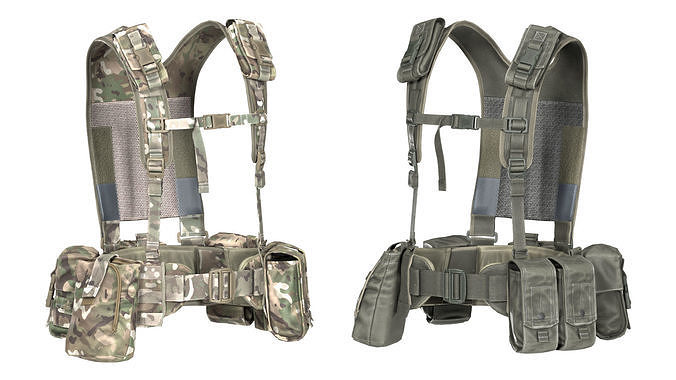 3D model VIRTUS H YOKE AND BELT LINE VR / AR / low-poly | CGTrader