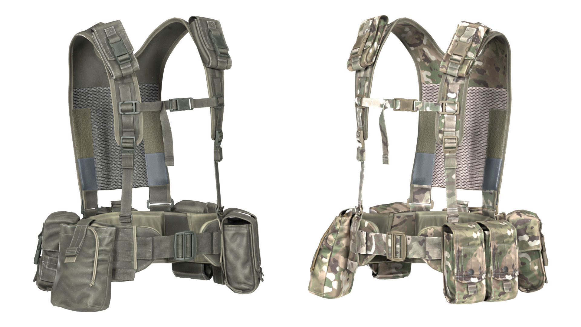 3D model VIRTUS H YOKE AND BELT LINE VR / AR / low-poly | CGTrader