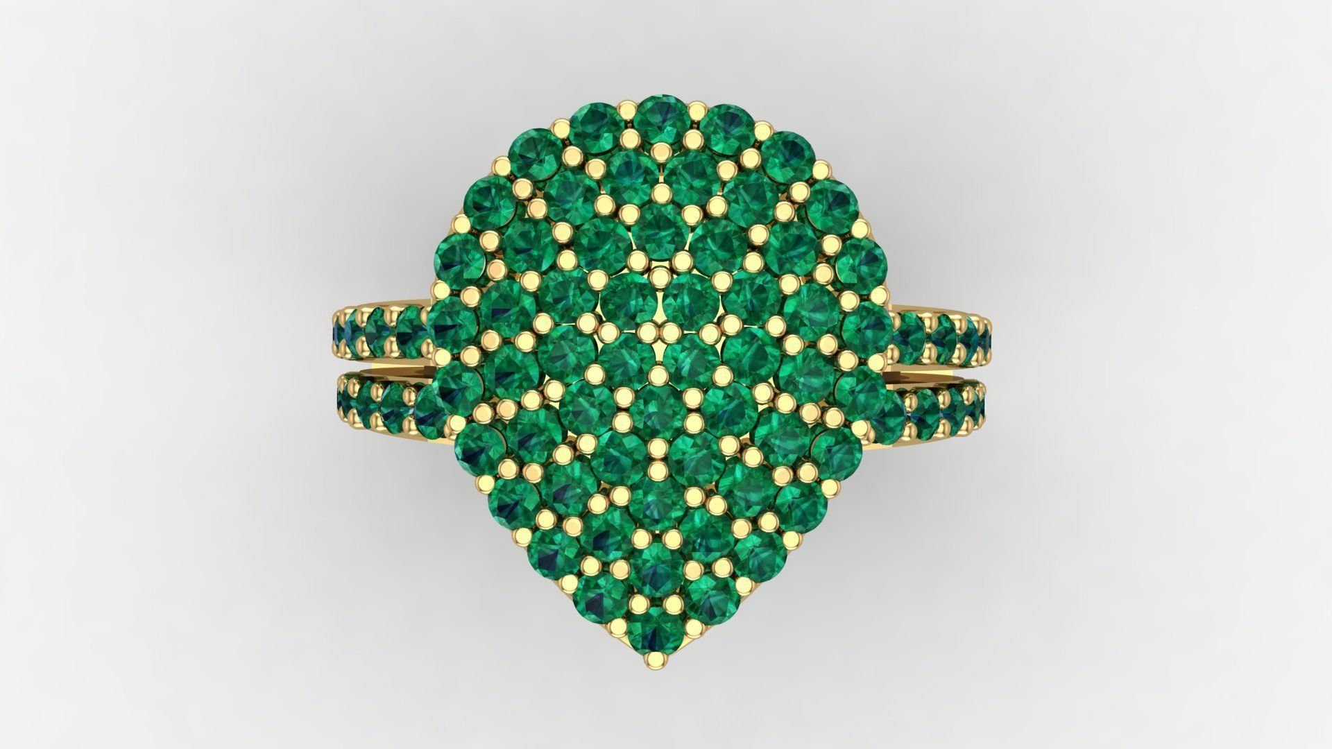 PEAIR RING 3D model 3D printable | CGTrader