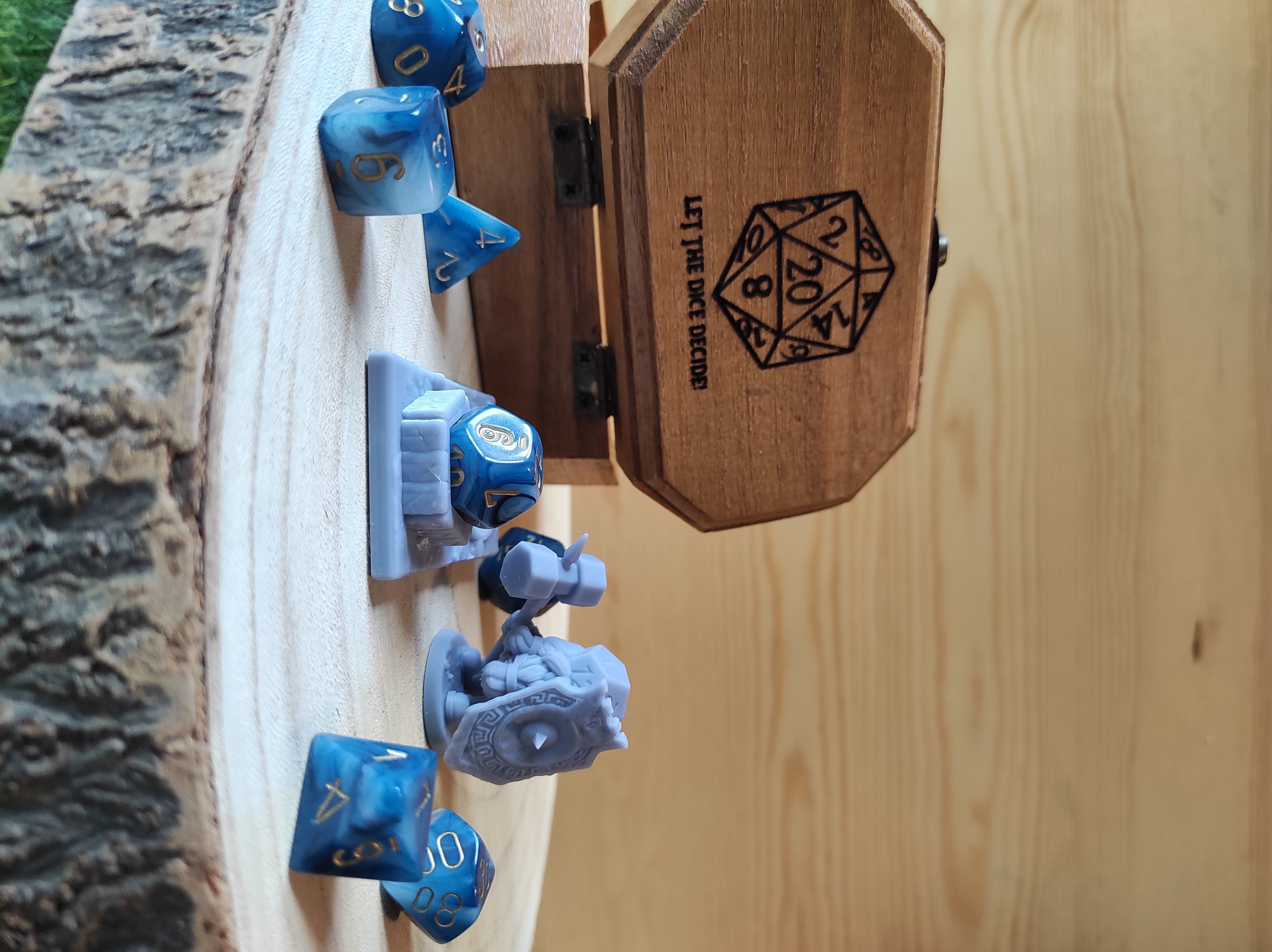 Dice Keepers - 14 miniature and polyhedral dice stand 3D model 3D ...