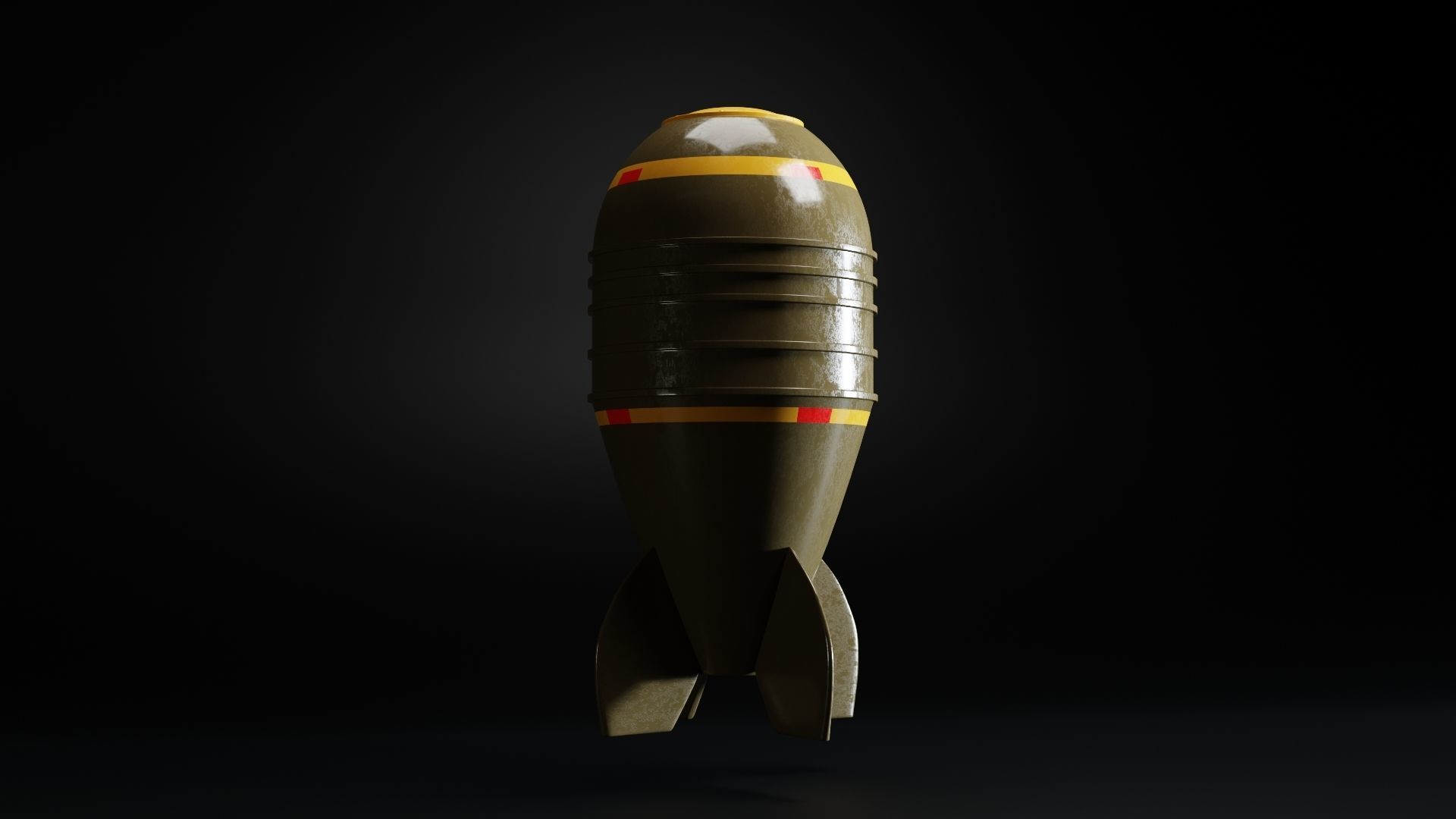 Nuclear Bomb 3D model | CGTrader